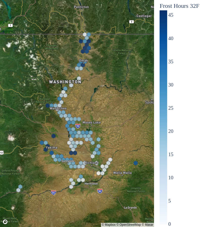 April 2022 Washington Frost Update